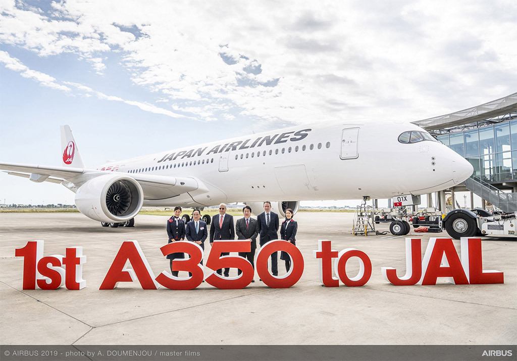 Japan Airlines mají první Airbus A350 | Airways.cz