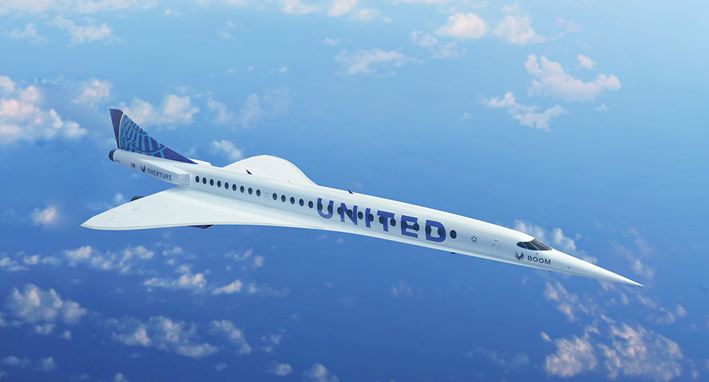 United Airlines objednaly nadzvuková letadla od Boom Supersonic ...