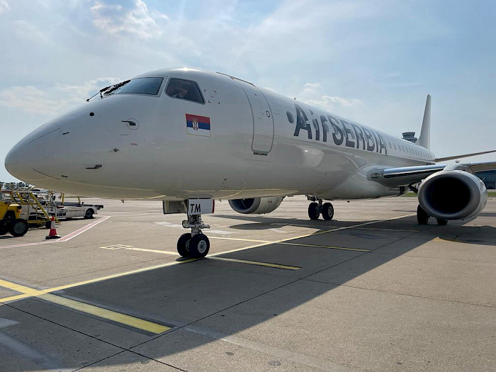 Air Serbia si pronajímá od řecké aerolinie Embraer 190 | Airways.cz