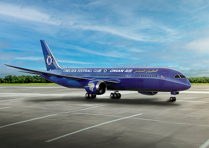 Oman Air je novým sponzorem fotbalového klubu Chelsea FC | Airways.cz